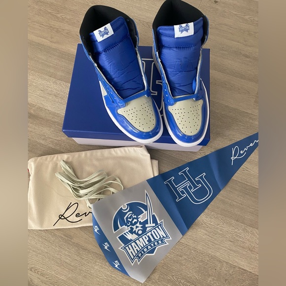 Nike | Shoes | Nwot Reves Paris Kiy 85 Hi Hampton Edition Cobalt Blue ...